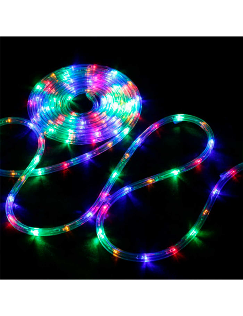 Manguera LED, tira, tubo con luces, interior y exterior, decoración e ...