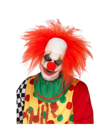 Peluca de payaso calvo, fibra sintética, unisex, complemento para ...