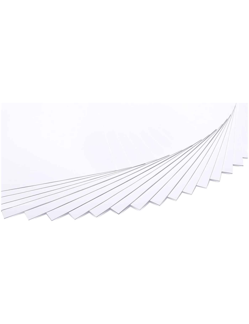 Pack de 50 cartulinas A3, encuadernación, trabajos de oficina, dibujo ...